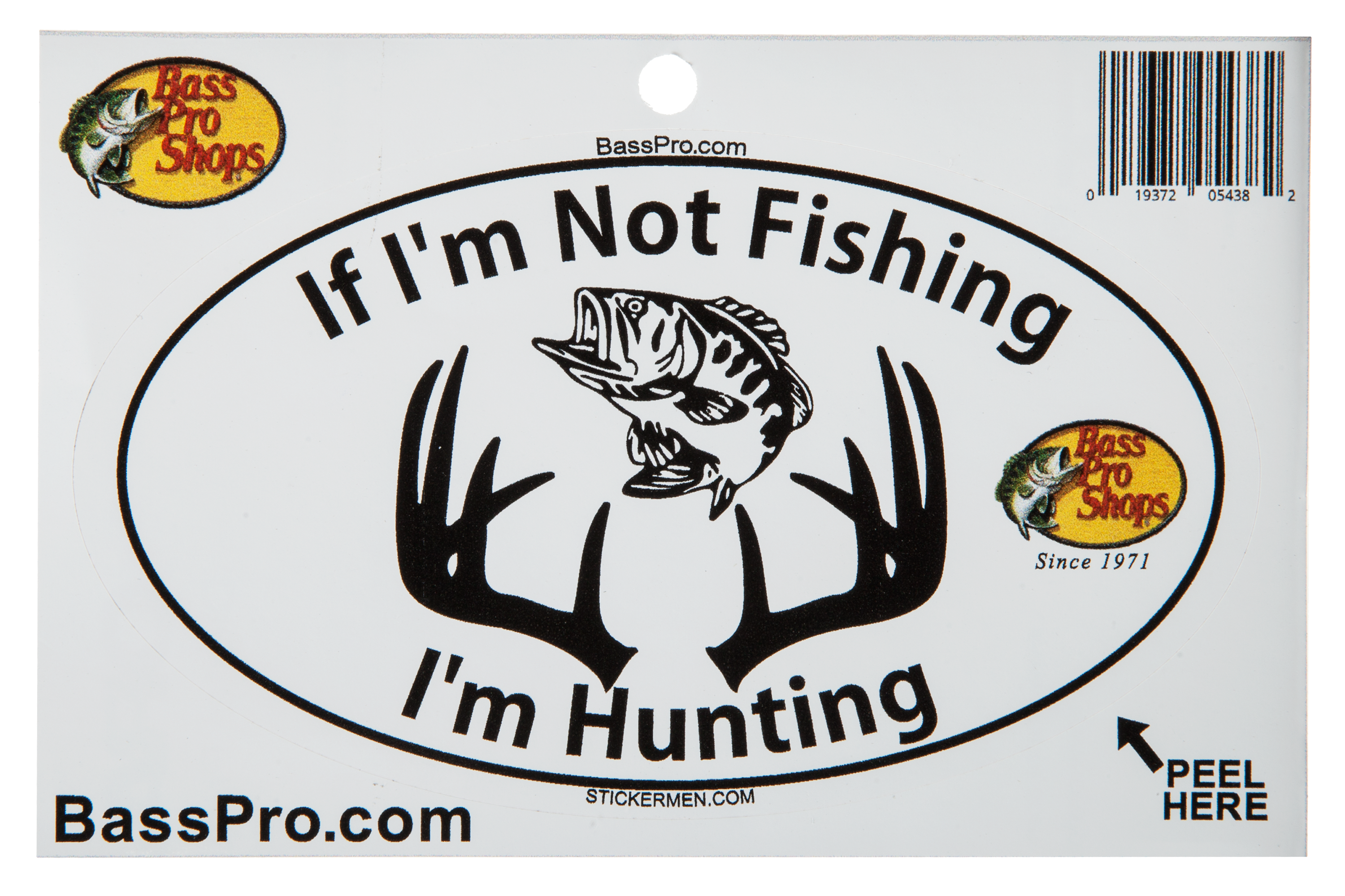 Bass Pro Shops Fishing and Hunting Oval Decal | Bass Pro Shops